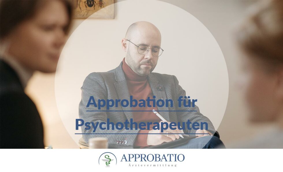 Approbation: Übersicht aller 6 Berufsgruppen